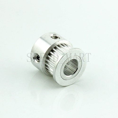 2pcs GT2 Aluminum Timing Belt Pulley 24 Teeth Bore 7mm Width 7mm for 3D ...