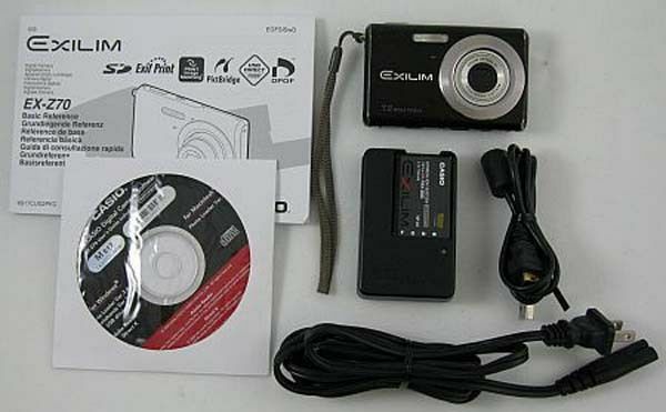 Casio Exilim 7.2 MP Black Digital Camera EX-Z70 | eBay