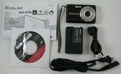 Casio Exilim 7.2 MP Black Digital Camera EX-Z70 | eBay