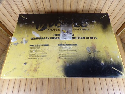 VOLTEC 50 AMP 125/250 VOLT SINGLE PHASE TEMPORARY POWER DISTRIBUTION ...