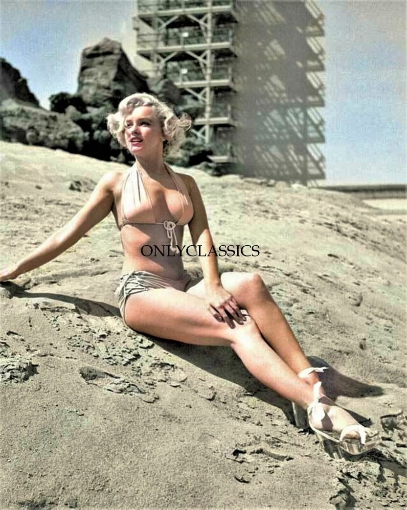 Sexy Blonde Actress Marilyn Monroe Bikini Swimsuit 8x10 Photo Pinup Cheesecake | eBay