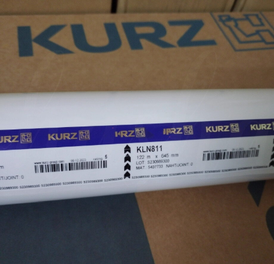 KLN811 White Hot Stamping Paper ABS Electrified Aluminum White Plastic ...