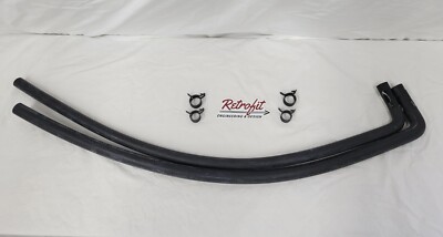 LS Swap Heater Core Hoses 90 Degree 5/8" 3/4" 36" Long With Clamps | eBay