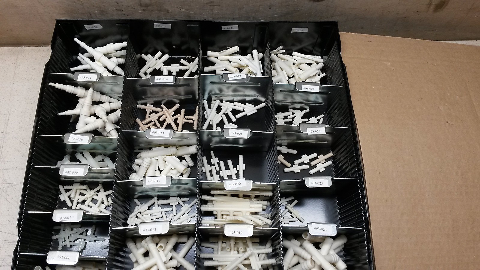 NOS Dorman Tee Assortment w/ Metal Drawer 005-493 4730011841083 | eBay