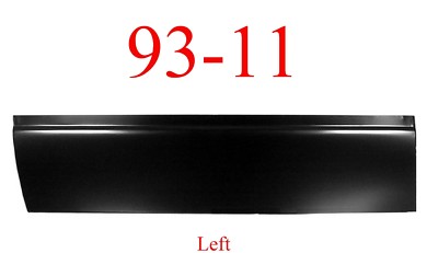 93 11 Ford Ranger Left Door Skin Bottom Outer, Front Door 1991-171 | eBay