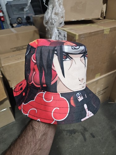 Naruto Akatsuki Bucket Hat Cap Anime Japanese Cosplay | eBay