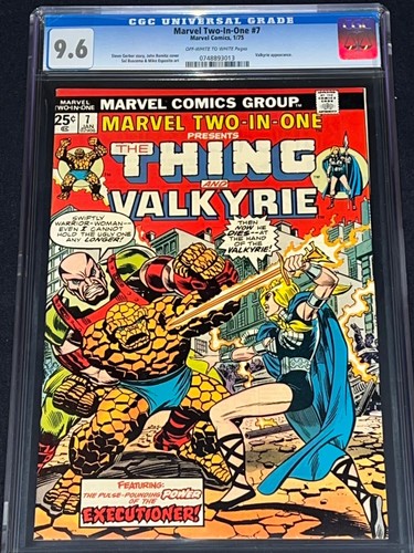 Marvel Two-In-One #7 CGC 9.6 - Valkyrie Appearance - 1975 | eBay