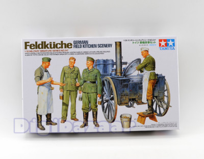 Tamiya Model 35247 1/35 German Feldkuche Field Kitchen Scenery | eBay