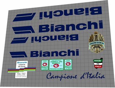 Decals, Stickers - Bianchi Sticker - Nelo's Cycles
