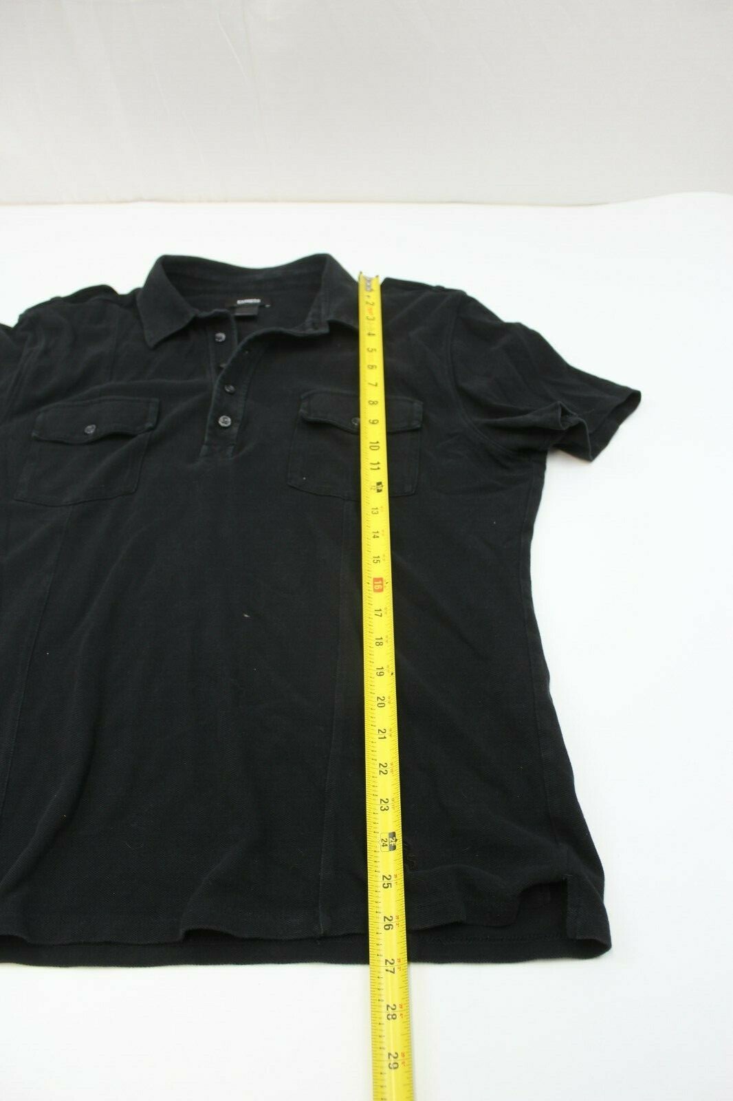 Express Polo Shirt Men's Size L Black | eBay