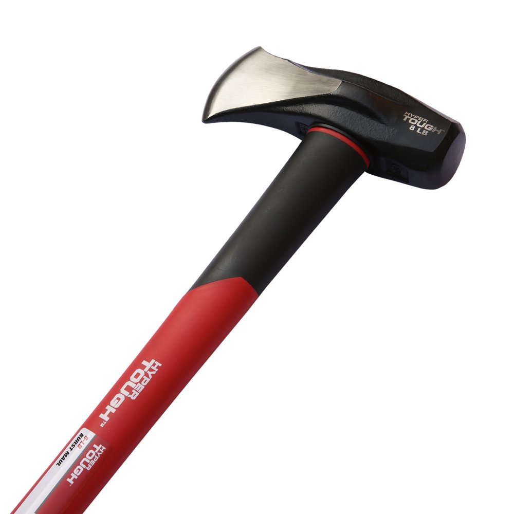 8 Lb Splitting Burst Axe Maul Double Injection Fiberglass 34" Handle ...