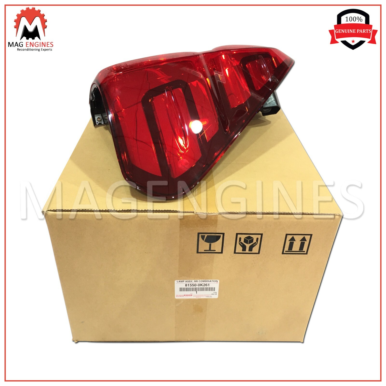 81550-0K261 GENUINE OEM LAMP ASSY, RR COMBINATION, RH 815500K261 | eBay