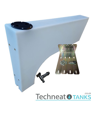 50L Litre Wheel Arch Tank, Storage, Valeting, Motocross, Camper Van, UK ...