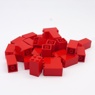 34790 Lego Brick 2X2X3 30145 Red Rouge Lot de 28 | eBay