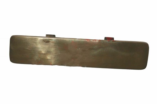 Fits Royal Enfield Bullet Vintage Front Brass Blank Plane Number Plate ...