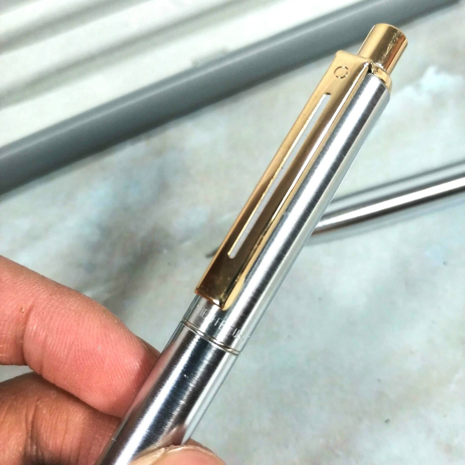 Set of Vintage SHEAFFER Ballpoint Pen & Pencil Set w/ Case (GOOD) | eBay