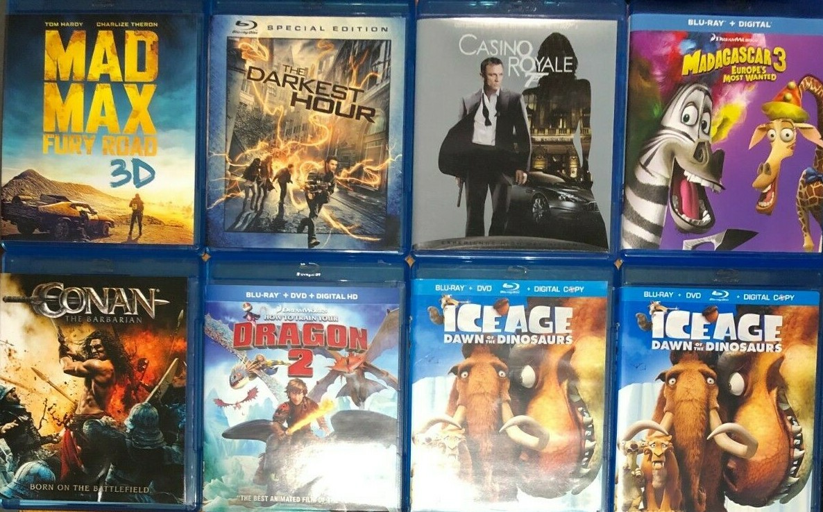 Blu Ray/DVD Movie Lot(Updated) | eBay