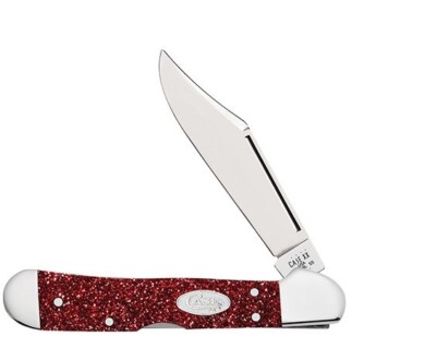 CASE XX KNIVES RUBY STARDUST KIRINITE MINI COPPERLOCK POCKET KNIFE ...