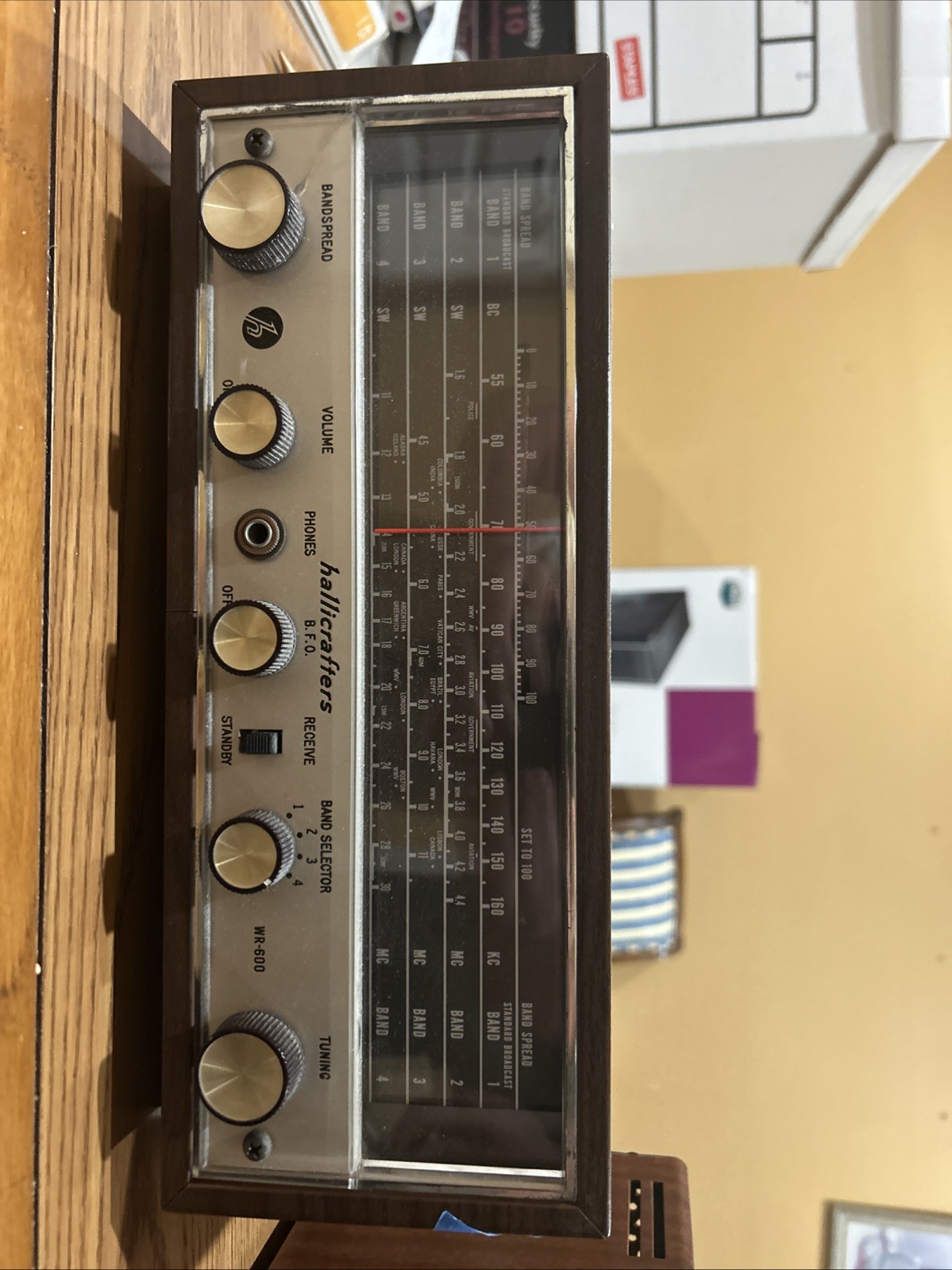 Hallicrafters WR-600 W Four-Band Communications Receiver | eBay