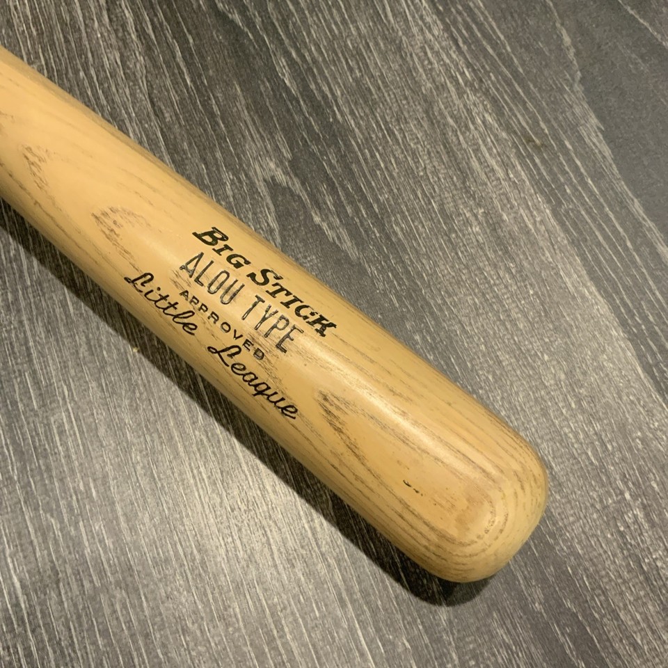 Vintage NOS Adirondack 302JF Felipe Alou Big Stick LL Wood Baseball Bat ...