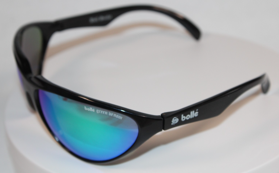 Bolle' Bull snake vintage sunglasses with Green venom lenses | eBay