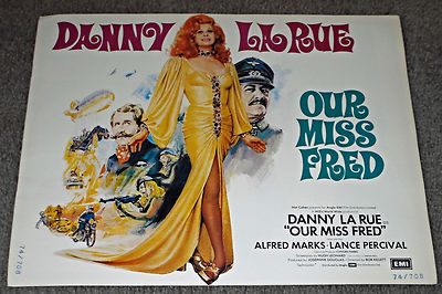 OUR MISS FRED original 1972 FEMALE IMPERSONATOR movie pressbook DANNY ...
