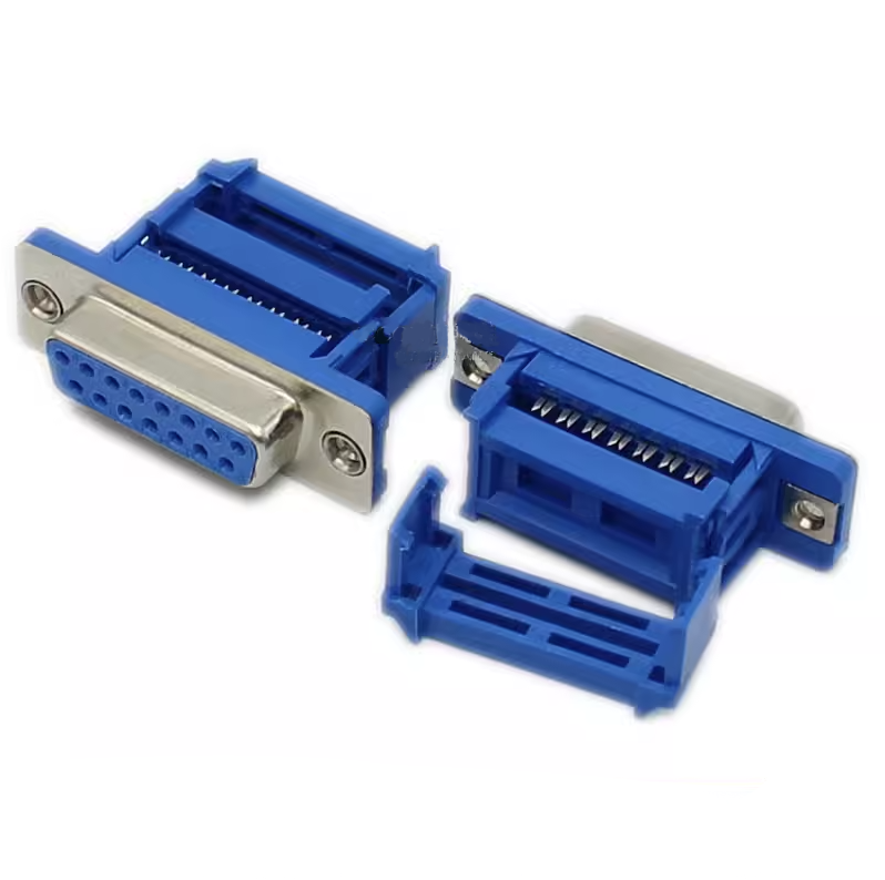 DIDC-DB9/15/25/37P Socket Male/Female Solderless Serial Port Connector ...