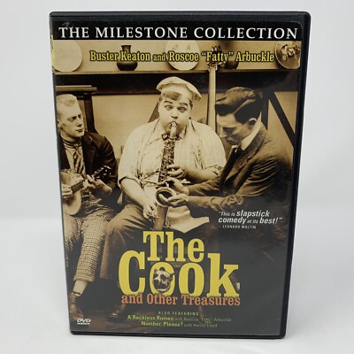 The Cook And Other Treasures DVD Buster Keaton and Roscoe Fatty ...