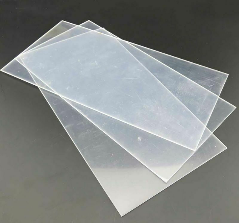 10 x Acrylic Perspex Clear 1mm x 212 x 150 so over A5 Plastic Hobby ...