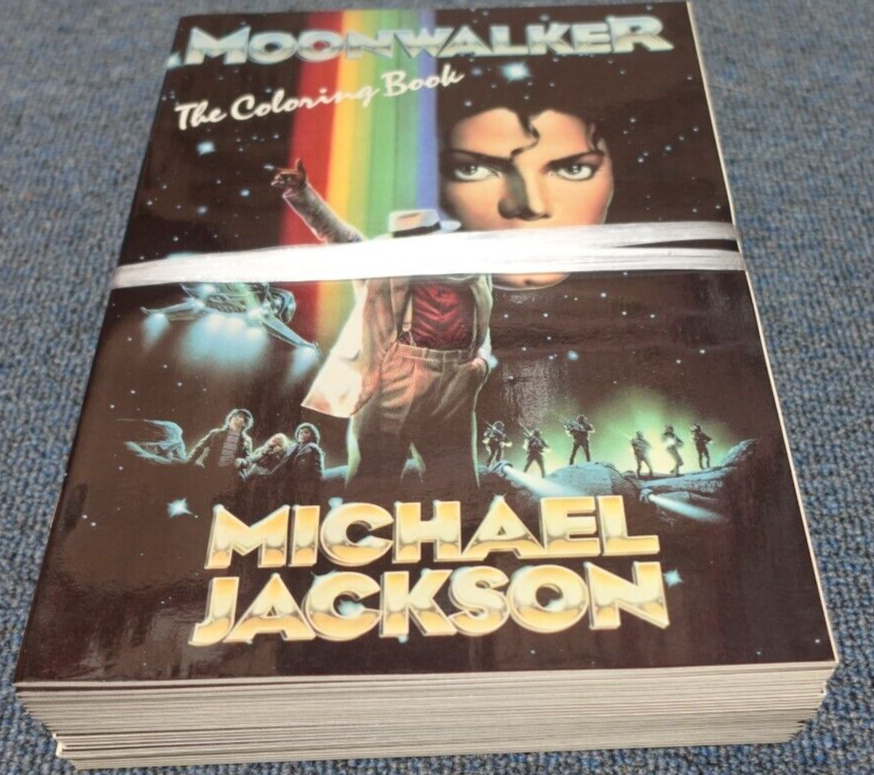 Michael Jackson Coloring Book Cover