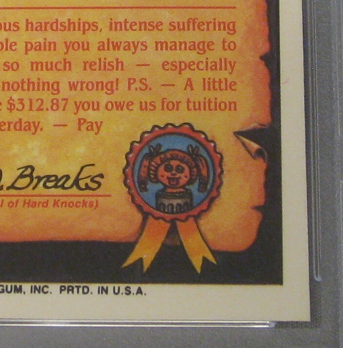 1985 Garbage Pail Kids OS2, RUSSELL Muscle #51a PSA 8 | eBay