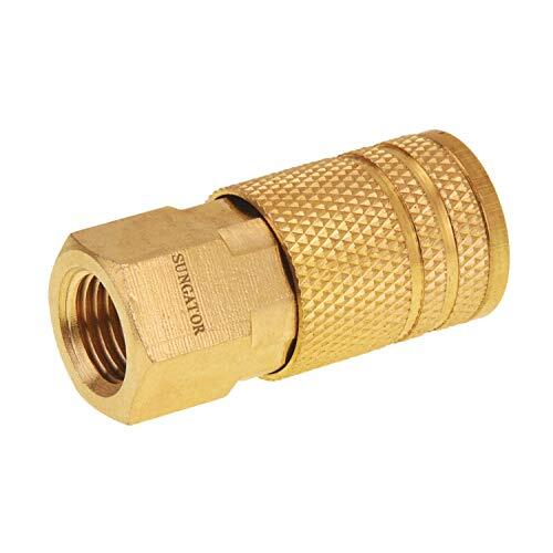 Air Coupler-Plug Kit, Quick Connector Air Fittings, 1/4 Inch NPT (8 ...