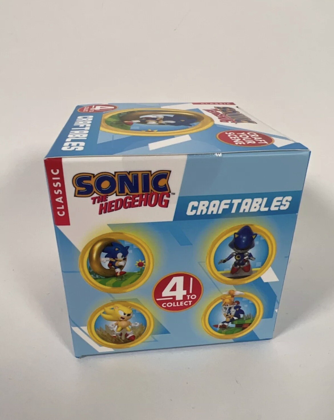 Set of 3 Sonic The Hedgehog Craftables Craft Your Scene Mystery Figures ...