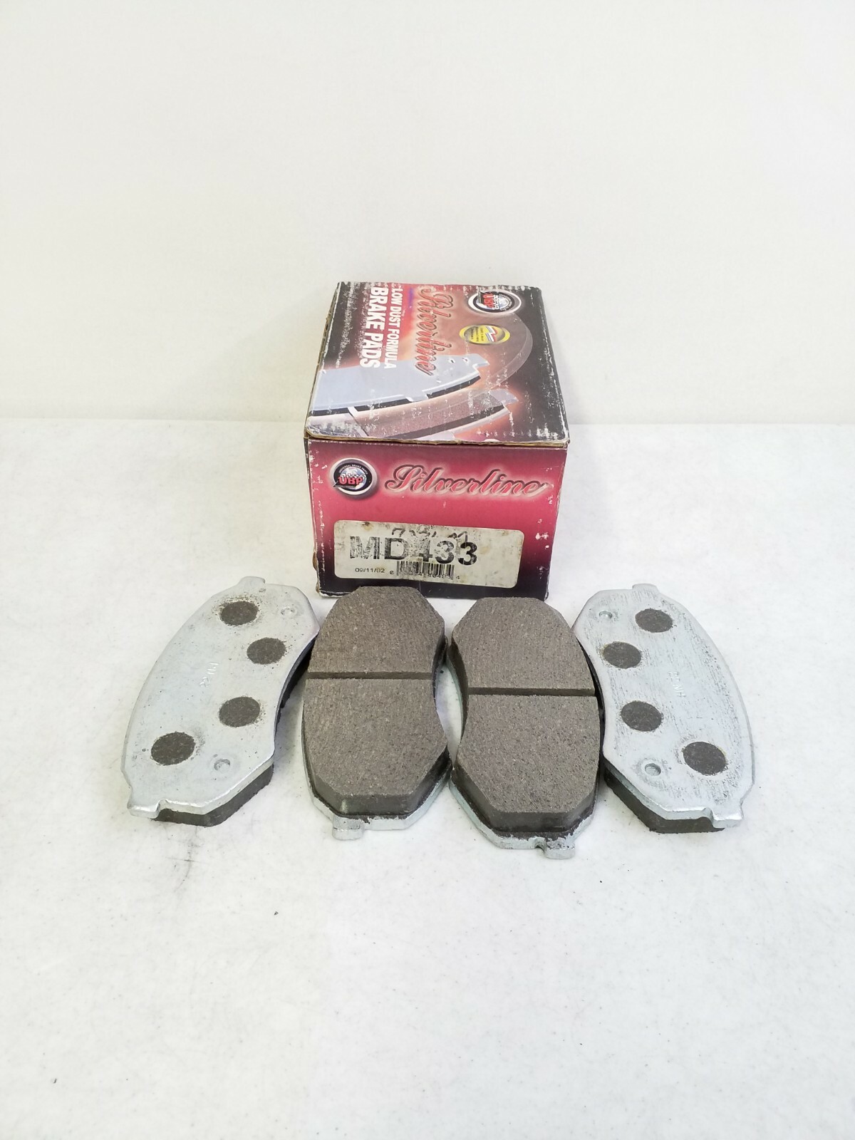 MD433 Silverline Low Dust Formula Brake Pads | eBay
