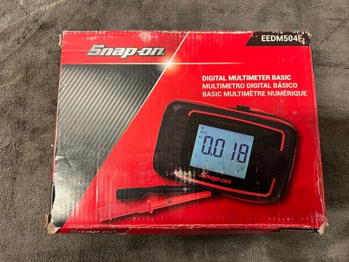 Snap-on EEDM504F Digital Multimeter New In Box | eBay