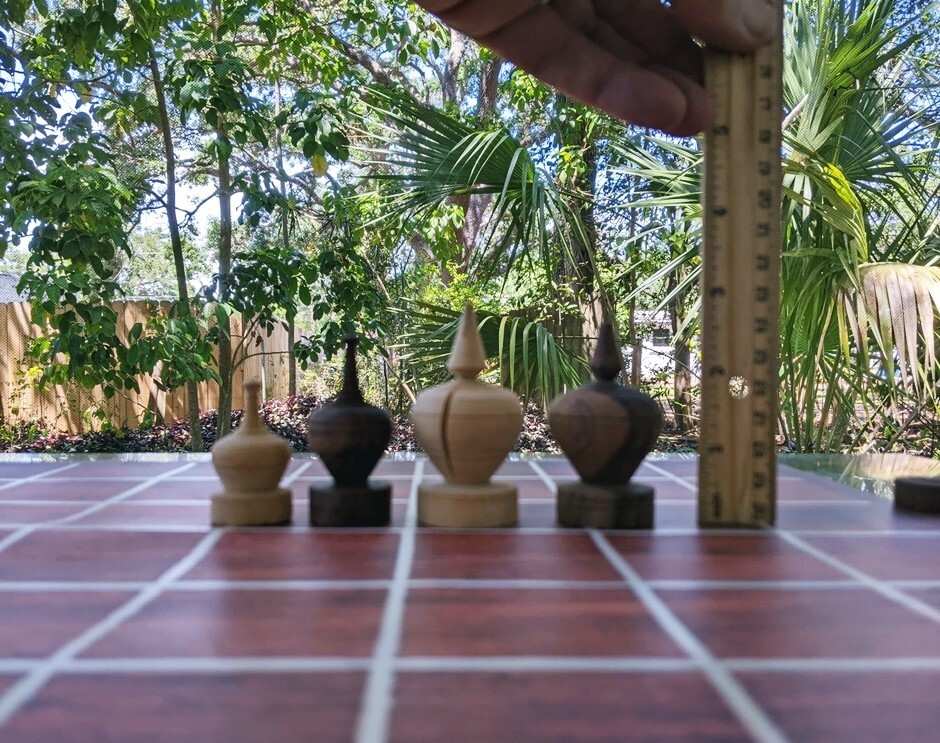 CAMBODIAN CHESS SET - HAND CARVED w/ MAT (Khmer Ouk Chaktrang, Thai Makruk, #09) | eBay