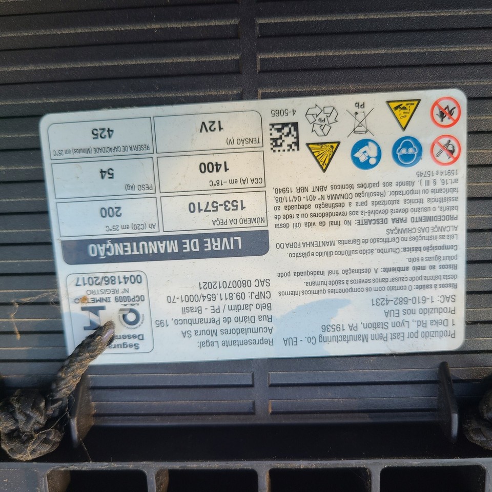 153-5710 CAT GROUP 4D 12V HD MAINTENANCE-FREE BATTERY | eBay