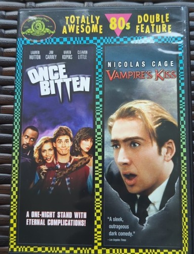 Once Bitten & Vampire’s Kiss Totally Awesome 80s Double Feature DVD ...