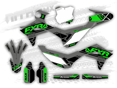 Graphics Kit fits Kawasaki KX 450F KXF 450 KX450F 2024 2025 Decals ...