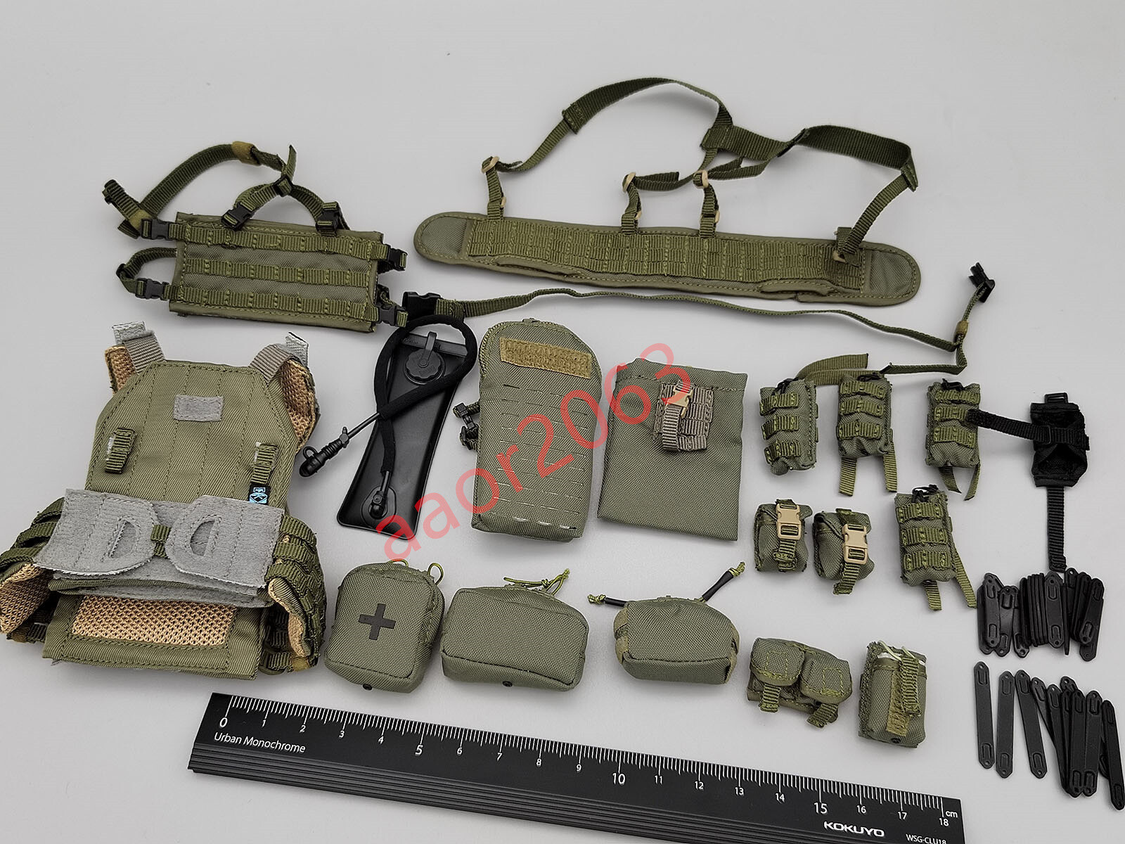 DAMTOYS DAM 78093 1/6 RUSSIAN SVR ZASLON IN DAMASCUS Tactical Vest ...