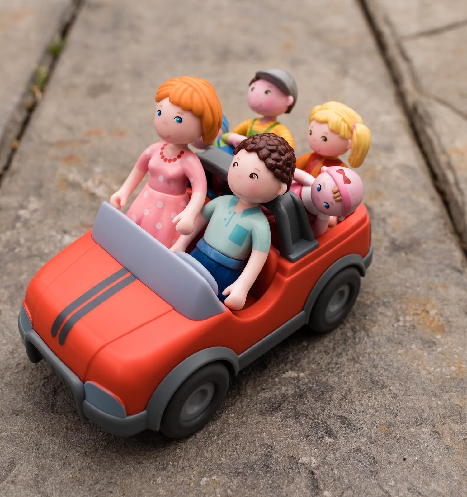 HABA Little Friends Milla 4in Bendy Girl Doll Figure With Blonde Hair ...