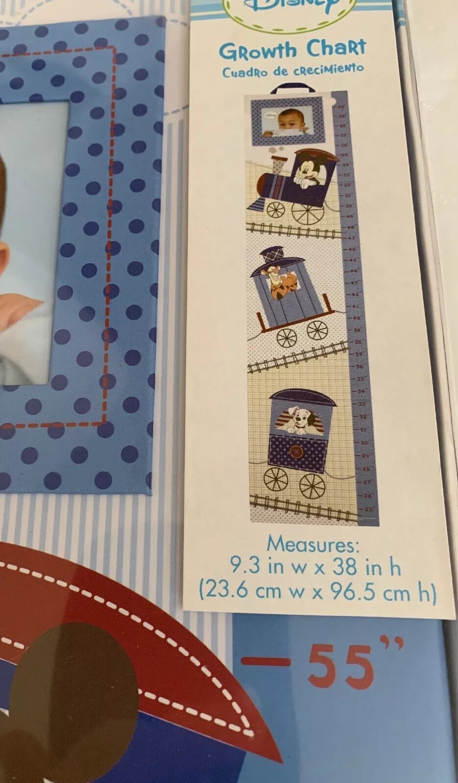 Disney Boy Growth Chart Mickey Tigger 101 Dalmations Train Personalize ...
