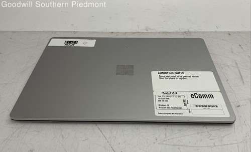 Microsoft Surface 1867 Core i7 - 1065G7 1.3 GHZ 16GB RAM 256 SSD ...