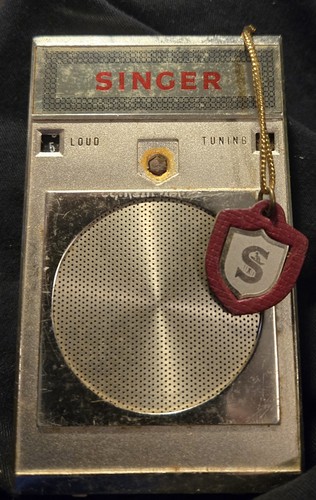 Vintage 1960s Transistor Am Radio, Singer Co. as-is | eBay