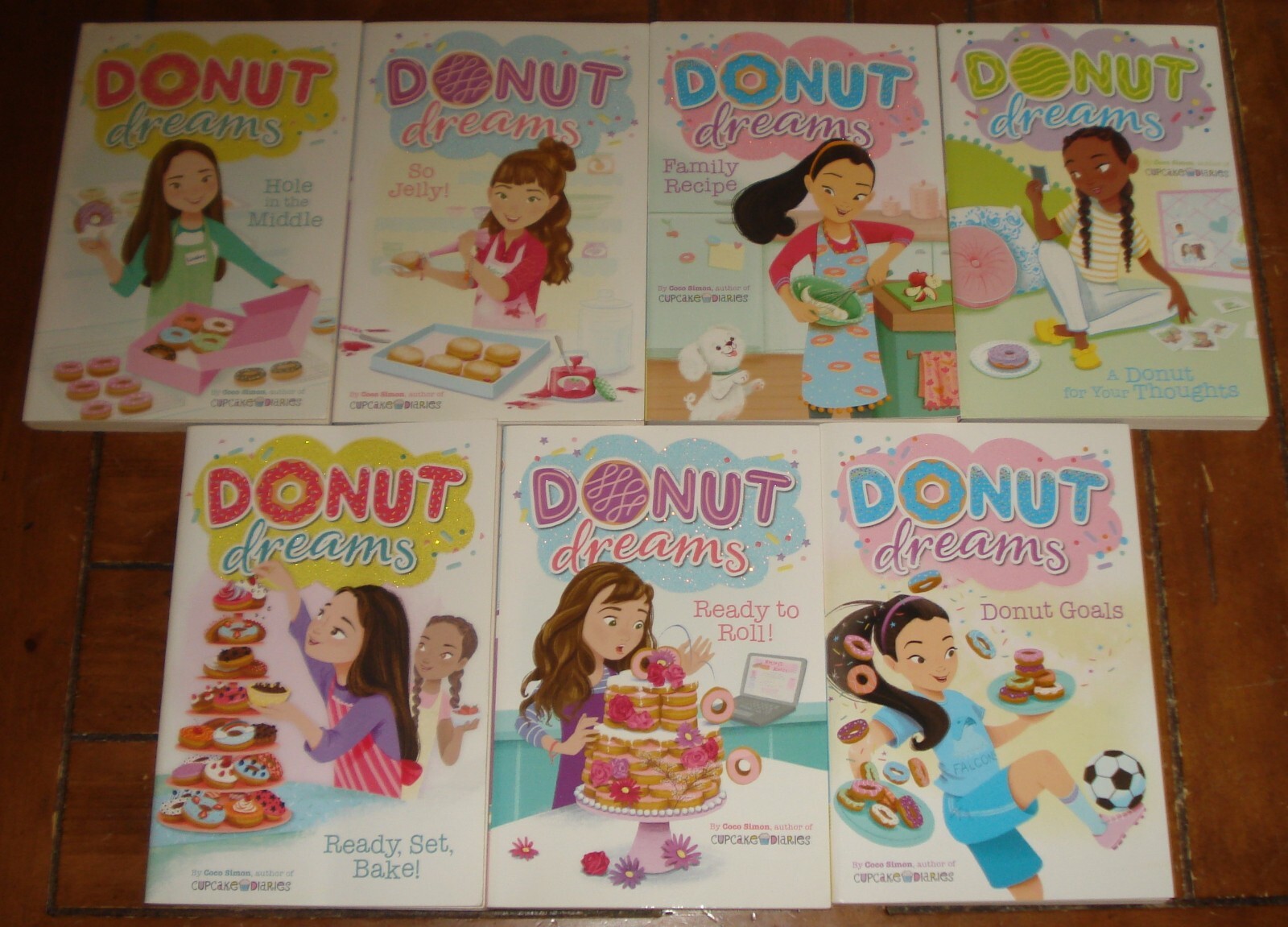 Donut Dreams Series 1- 7 by Coco Simon Trade Paperbacks 9781534460256 ...