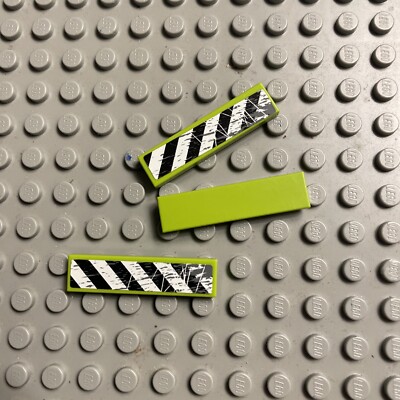 LEGO 8963 Set Flat Tile 1x4 Green Plates 4164021 2431 | eBay
