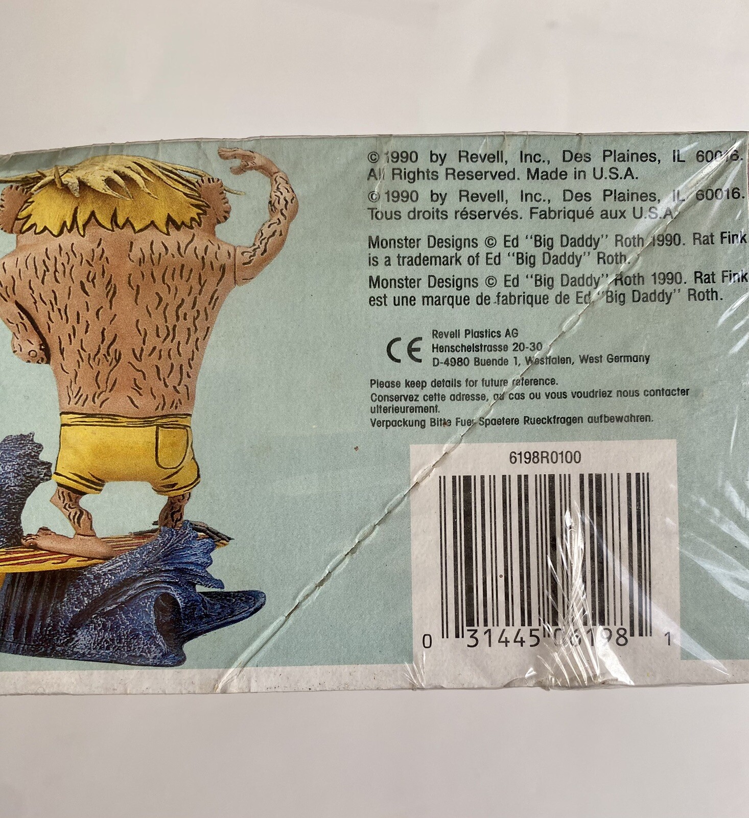 Revelle Ed “Big Daddy Roth” Surf Fink Model - New In Plastic Wrapped ...