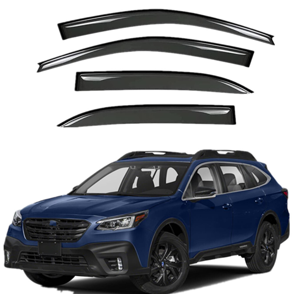 4Pcs Sun Rain Guard Window Visors wind Deflectors for 2015-2022 Subaru ...