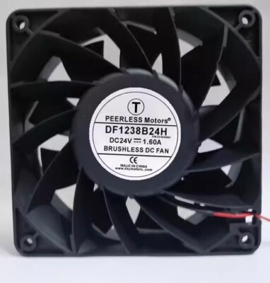 PEERLESS DF1238B24H DC24V 1.60A 12cm Inverter Cooling Fan | eBay