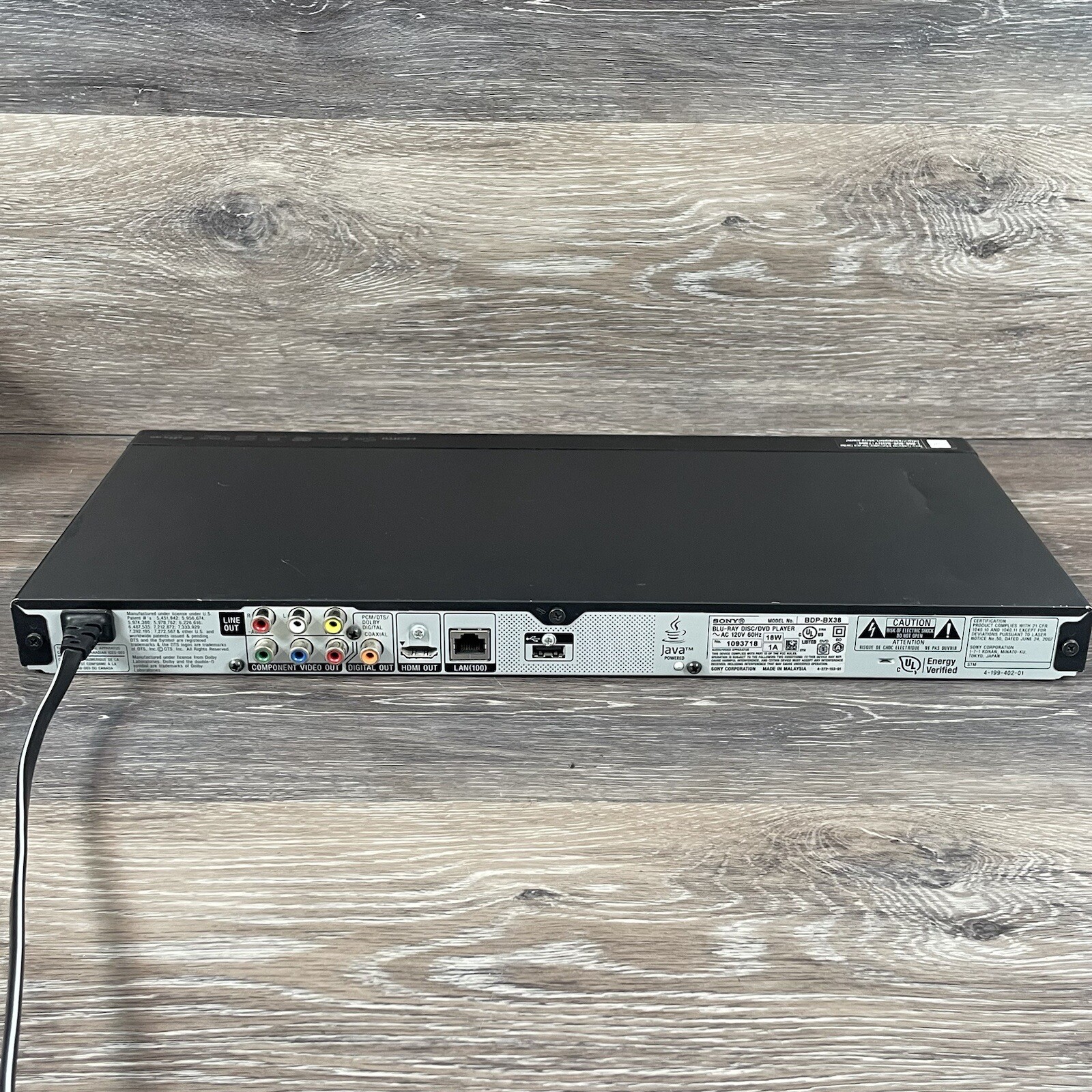 Sony+BDP-BX38+Blu-Ray+Player for sale online | eBay